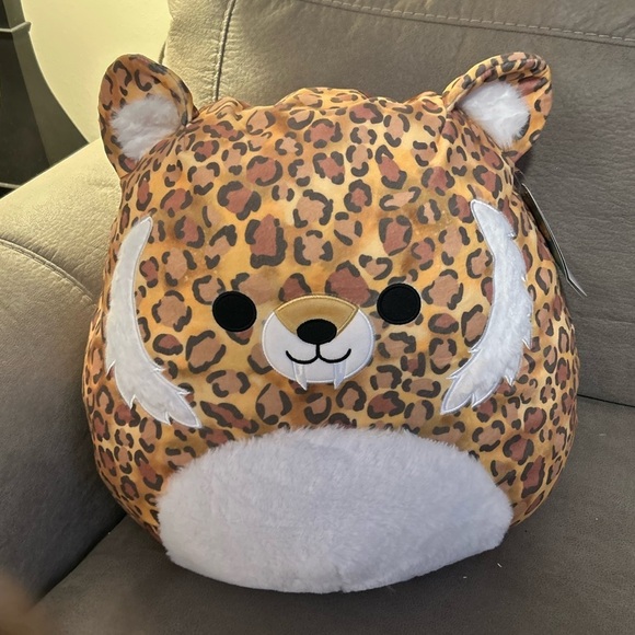 Squishmallows | Toys | New Squishmallows Cherie The Sabre Tooth Tiger 6 Soft Spotted Plush ...